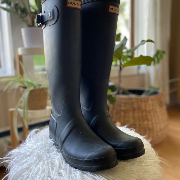 Hunter | Shoes | Hunter Classic Black Tall Boots | Poshmark